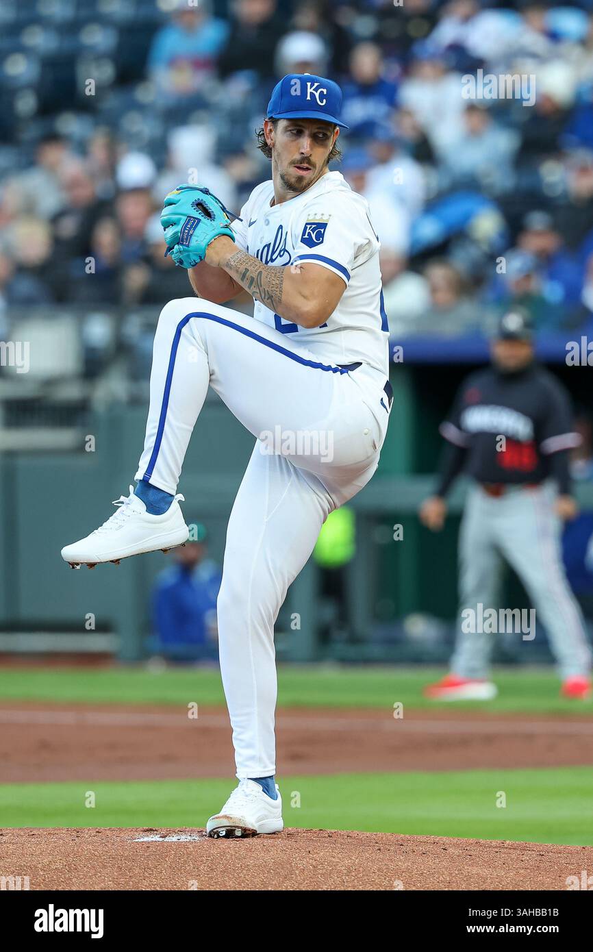 April 7, 2025: Kansas City Royals starting pitcher Michael Lorenzen (24 ...