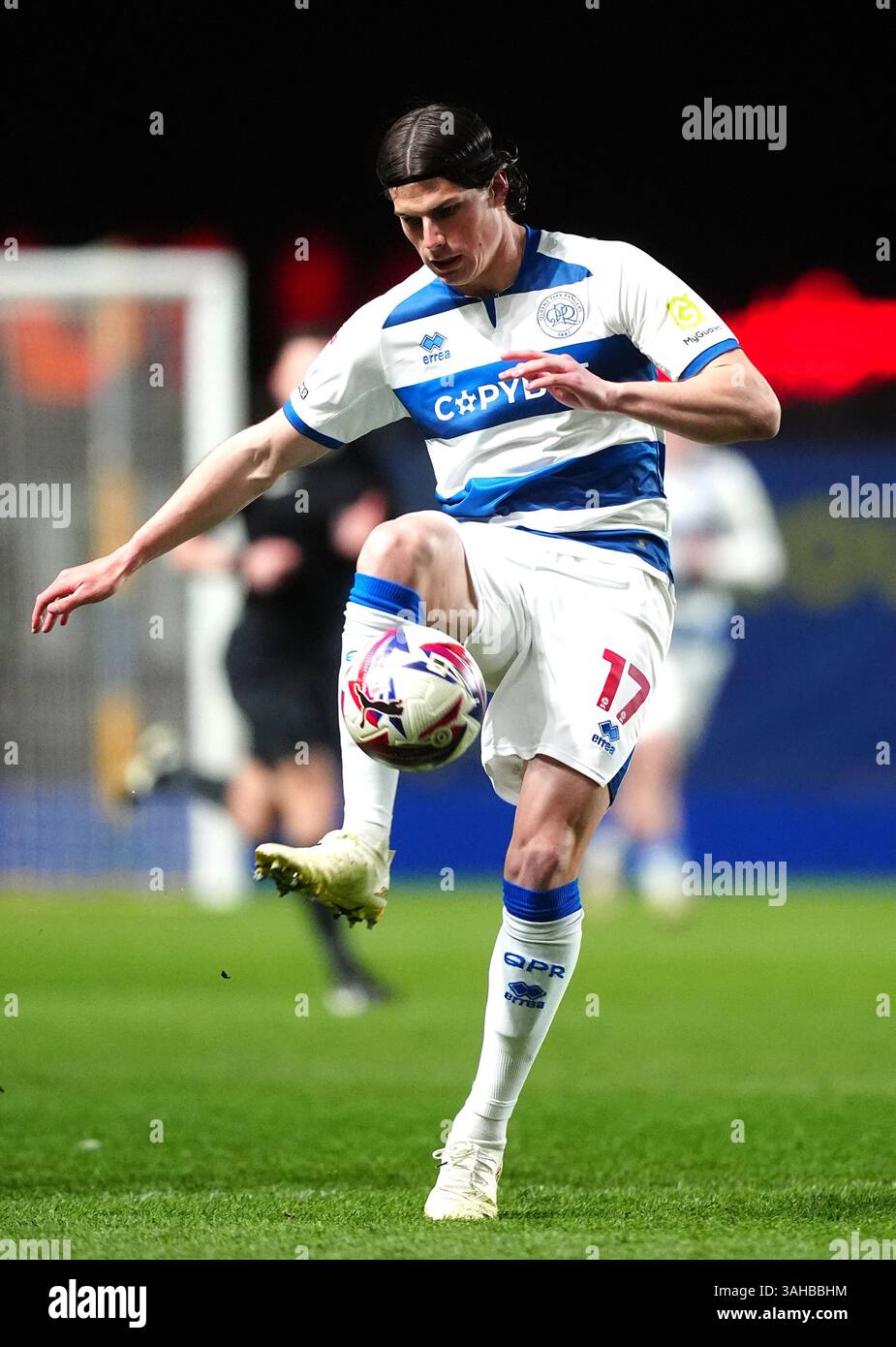 Queens Park Rangers' Ronnie Edwards in action during the Sky Bet ...