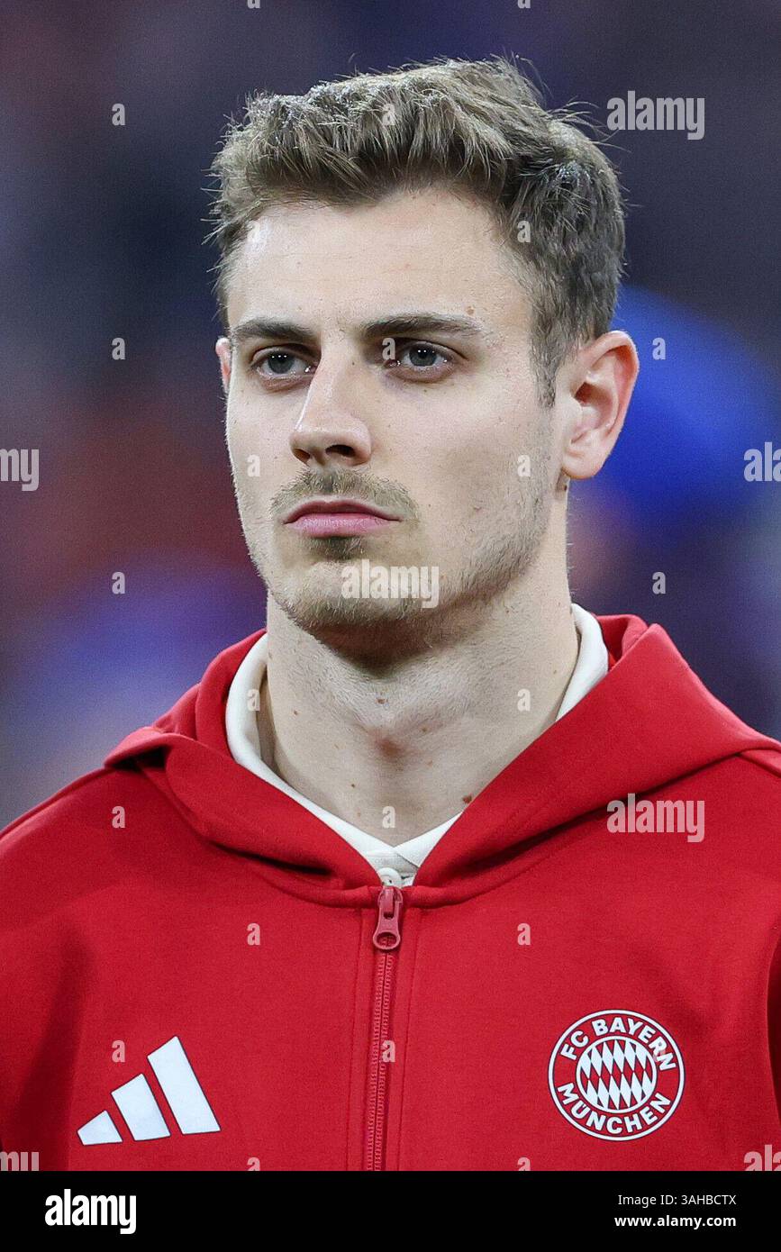 Fussball Champions League Viertelfinale FC Bayern Muenchen - Inter Mailand am 08.04.2025 in der ...