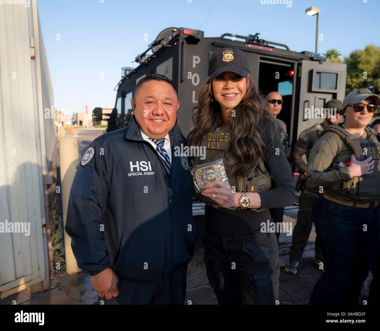 Department of Homeland Security (DHS) Secretary Kristi Noem ...