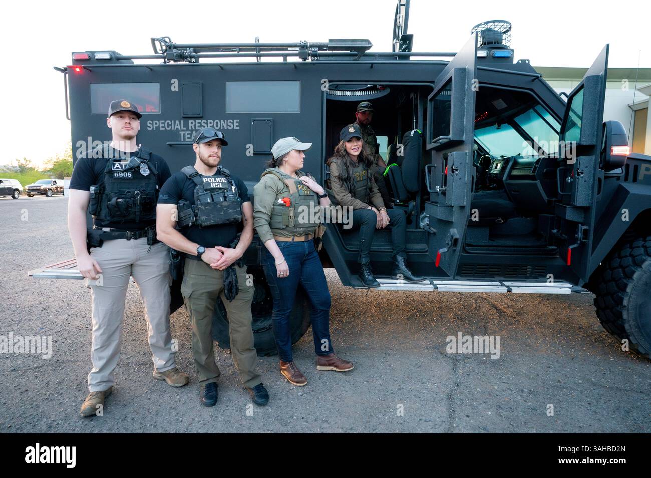 Department of Homeland Security (DHS) Secretary Kristi Noem ...