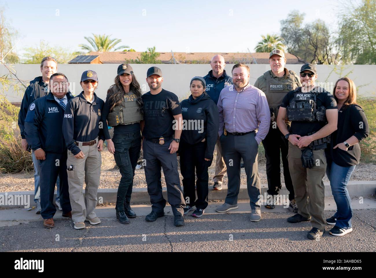 Department of Homeland Security (DHS) Secretary Kristi Noem ...