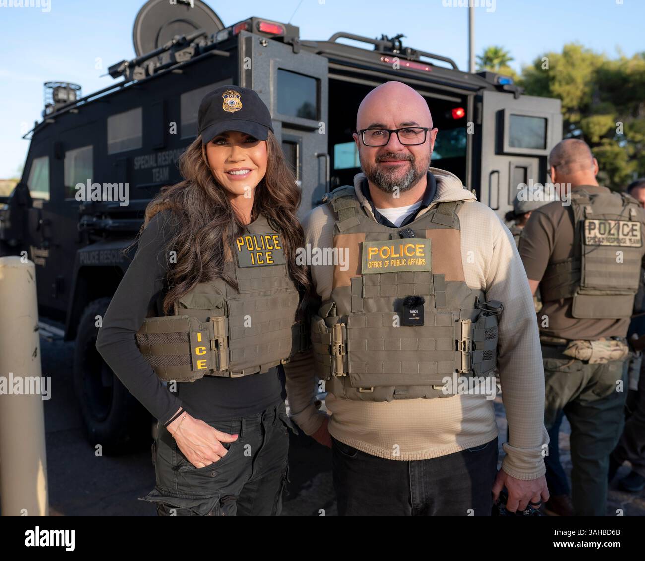 Department of Homeland Security (DHS) Secretary Kristi Noem ...