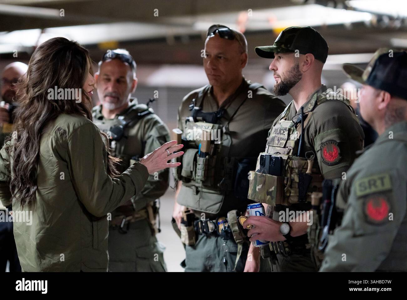 Department of Homeland Security (DHS) Secretary Kristi Noem ...