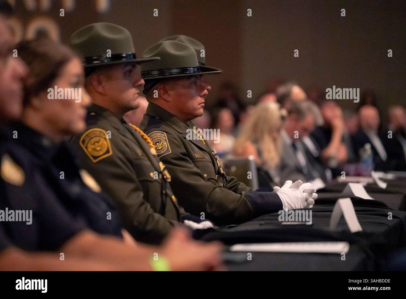 Department of Homeland Security (DHS) Secretary Kristi Noem speaks at ...