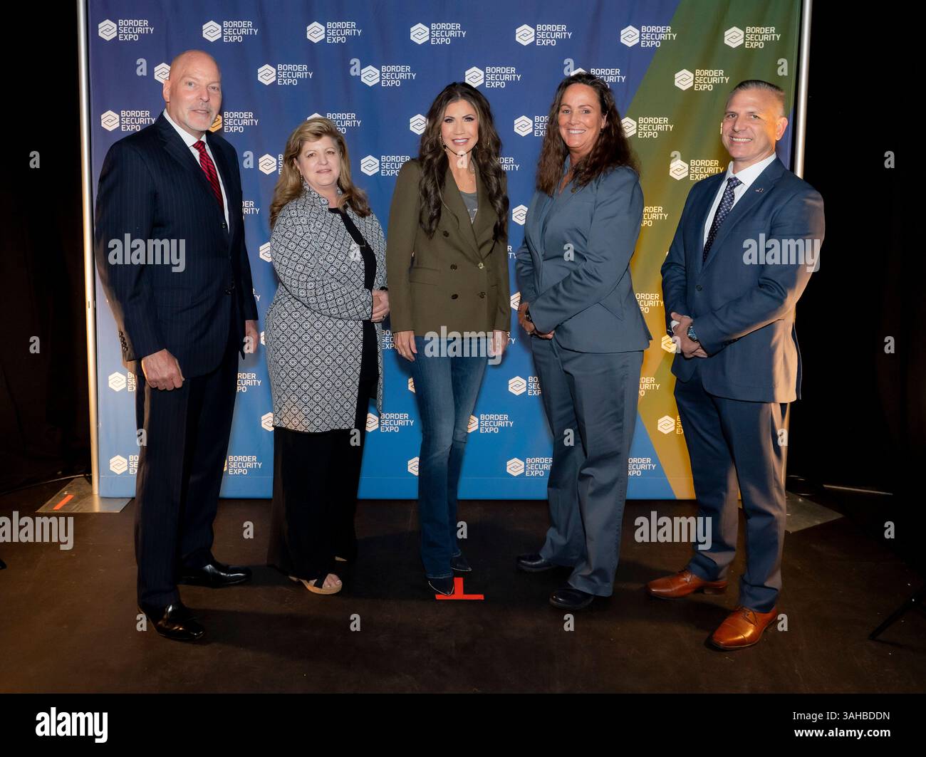 Department of Homeland Security (DHS) Secretary Kristi Noem speaks at ...