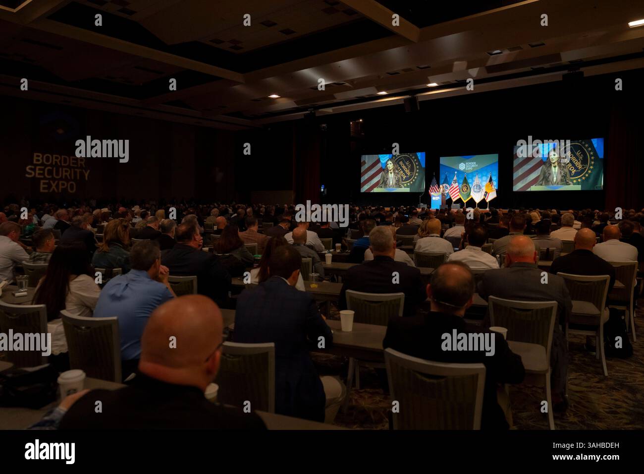 Department of Homeland Security (DHS) Secretary Kristi Noem speaks at ...