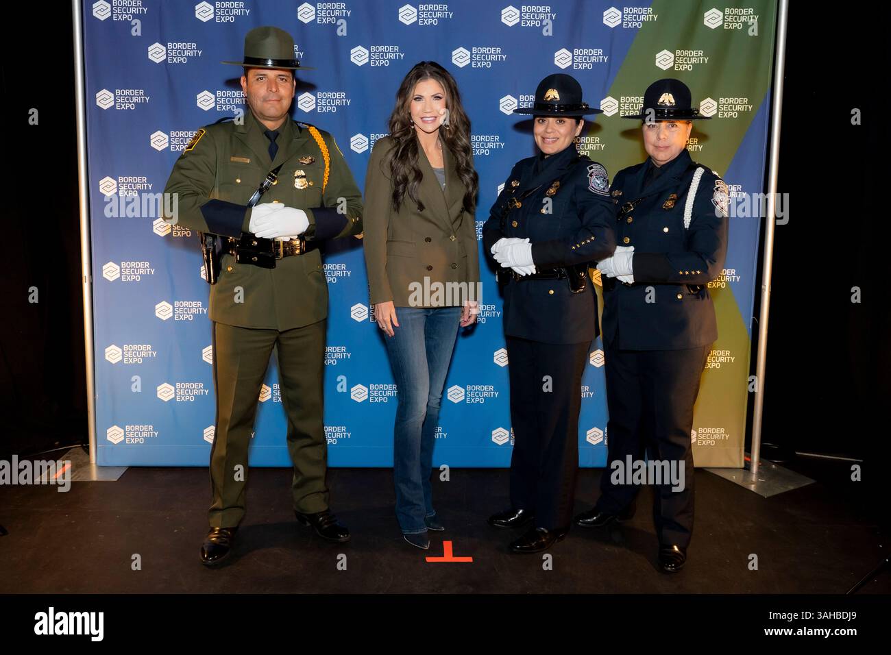 Department of Homeland Security (DHS) Secretary Kristi Noem speaks at ...