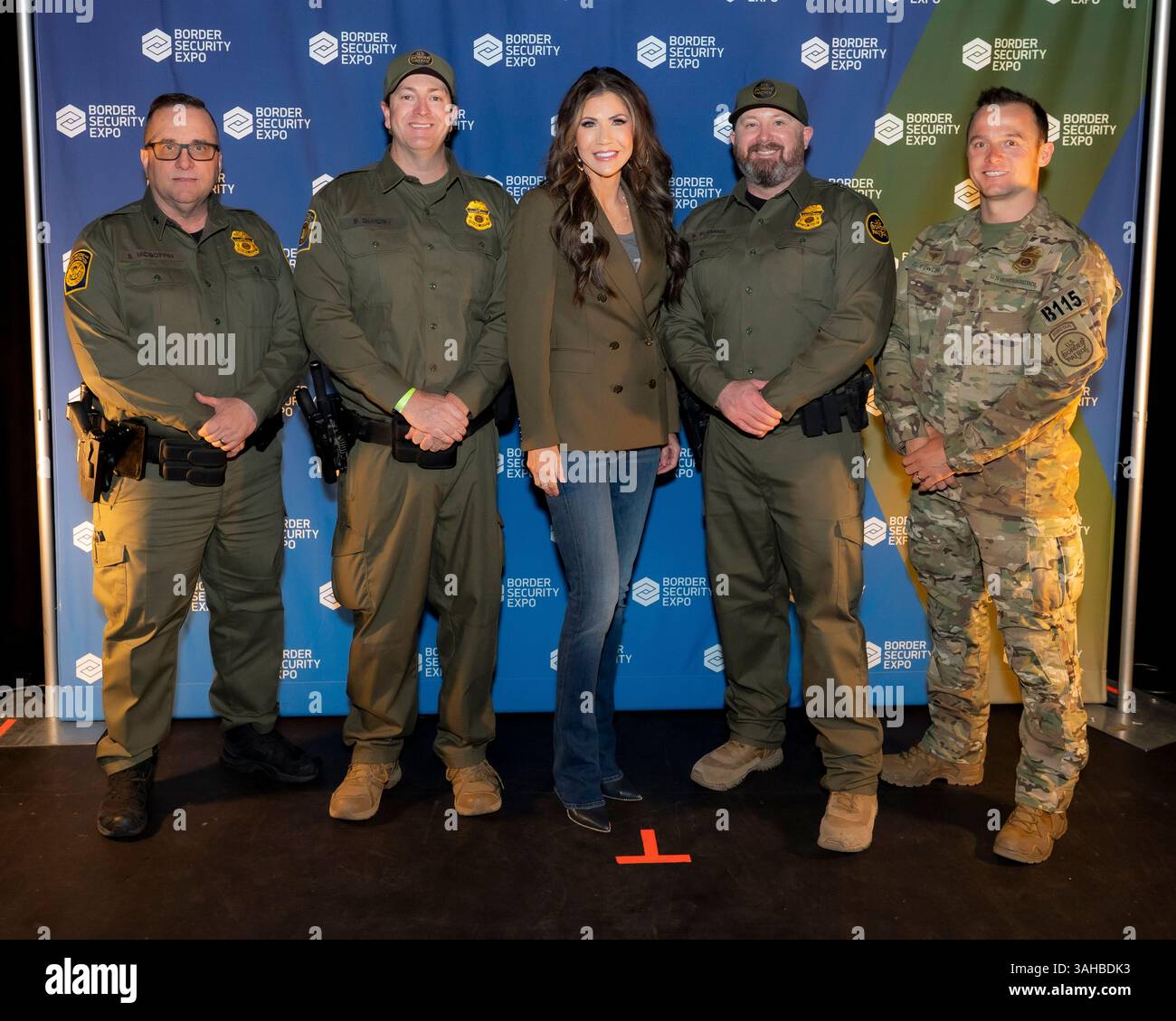 Department of Homeland Security (DHS) Secretary Kristi Noem speaks at ...