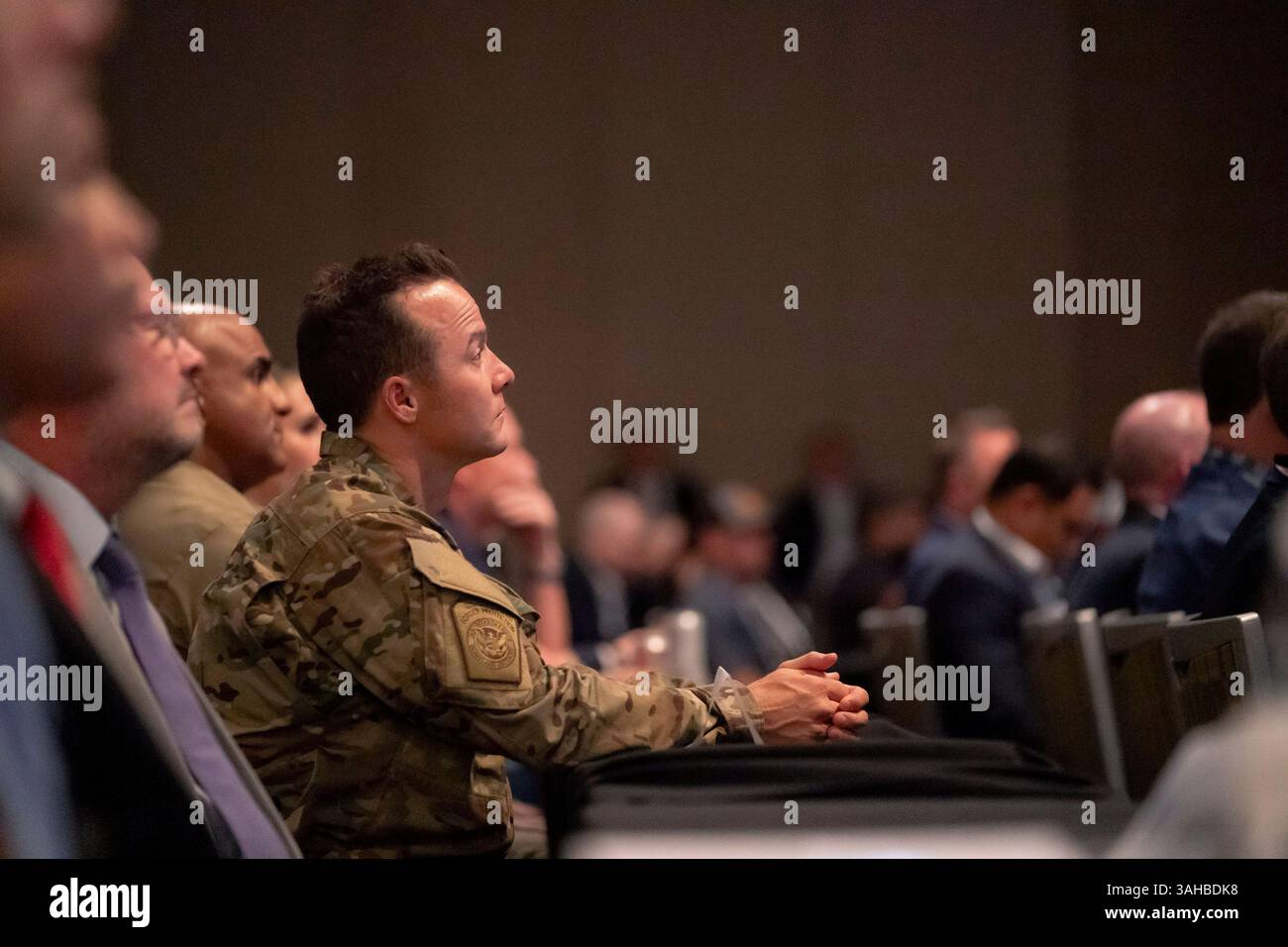 Department of Homeland Security (DHS) Secretary Kristi Noem speaks at ...