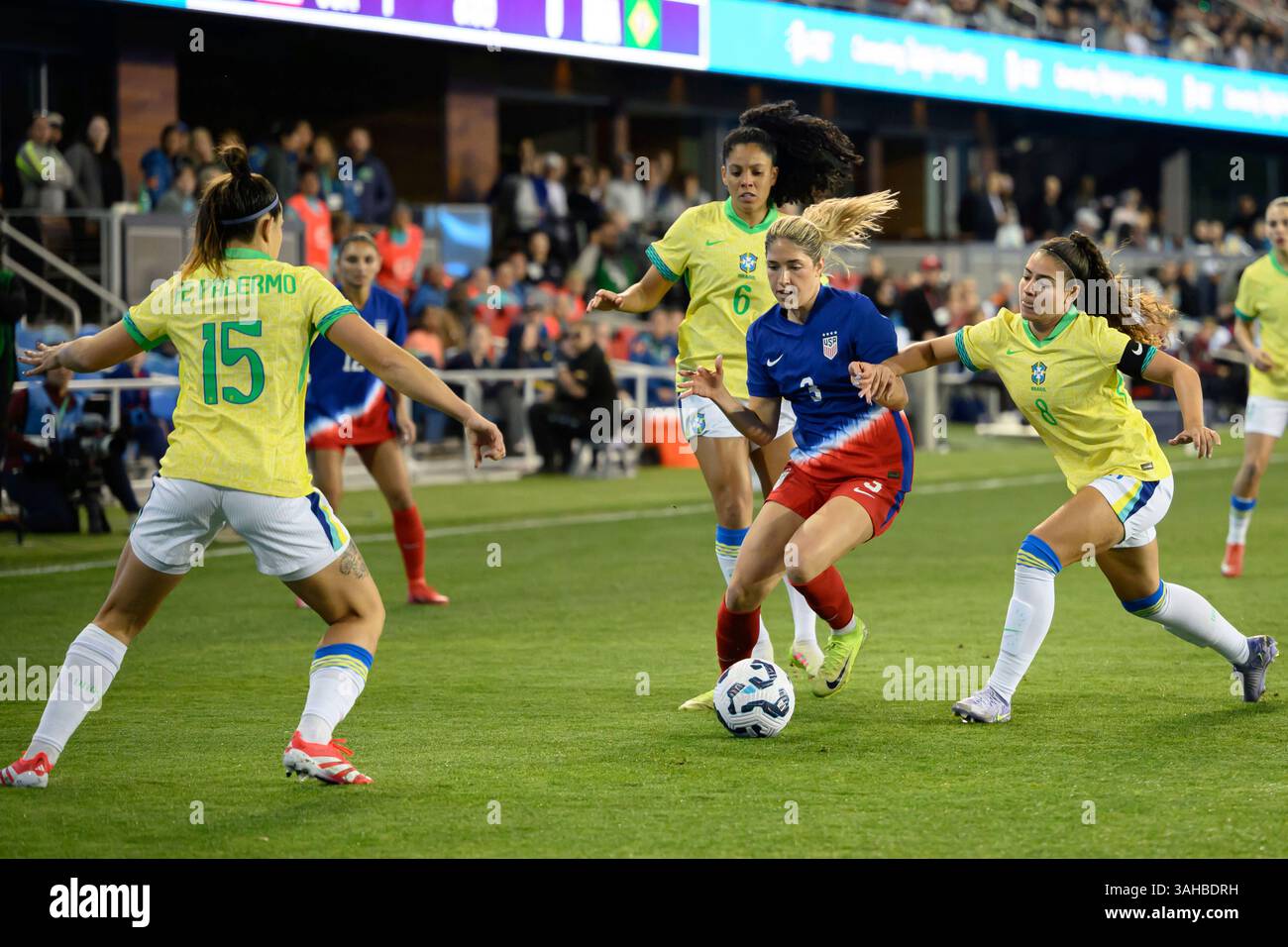 SAN JOSE, CA - APRIL 08: United States midfielder Korbin Albert (3 ...