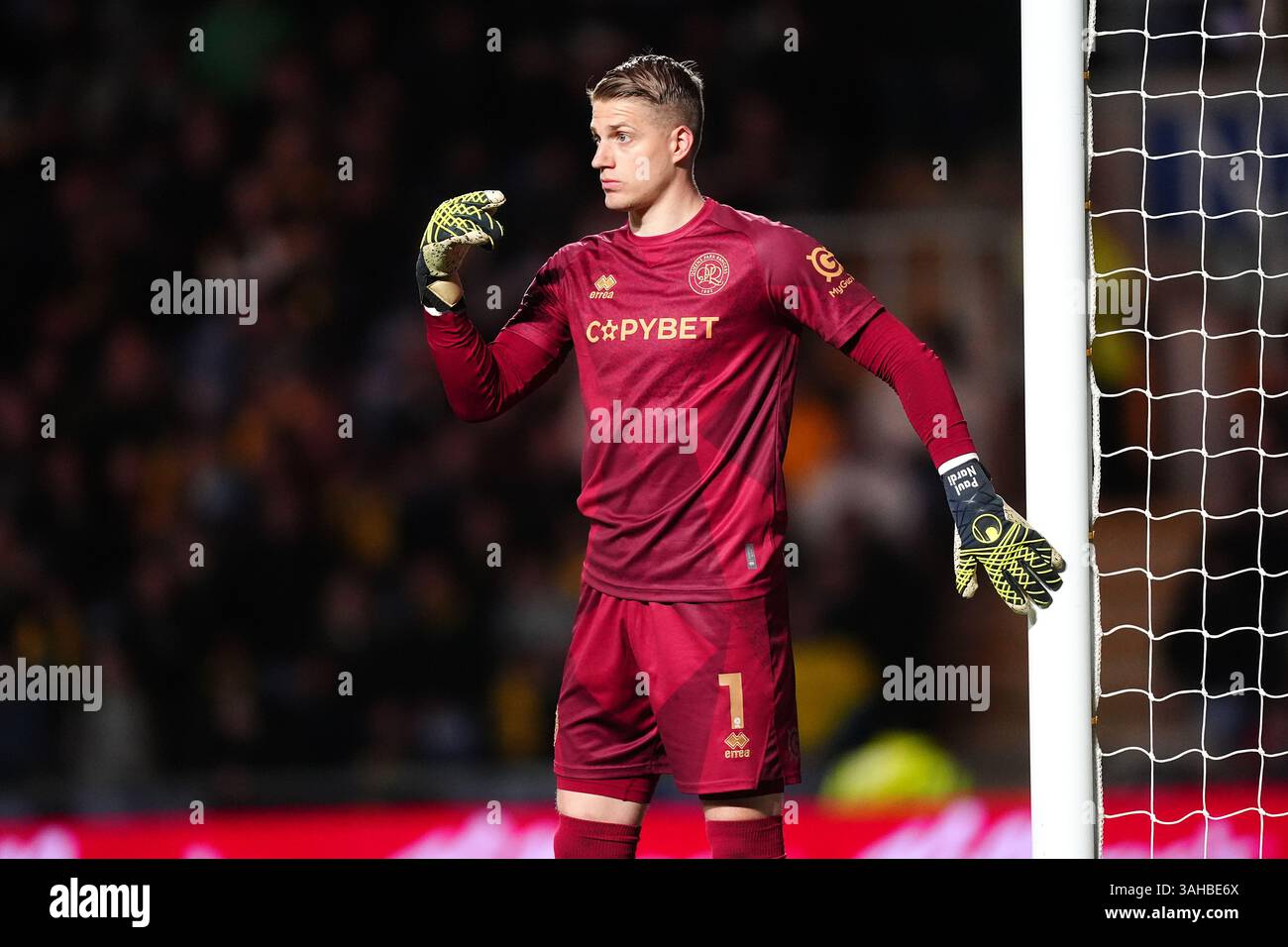 Queens Park Rangers goalkeeper Paul Nardi during the Sky Bet ...