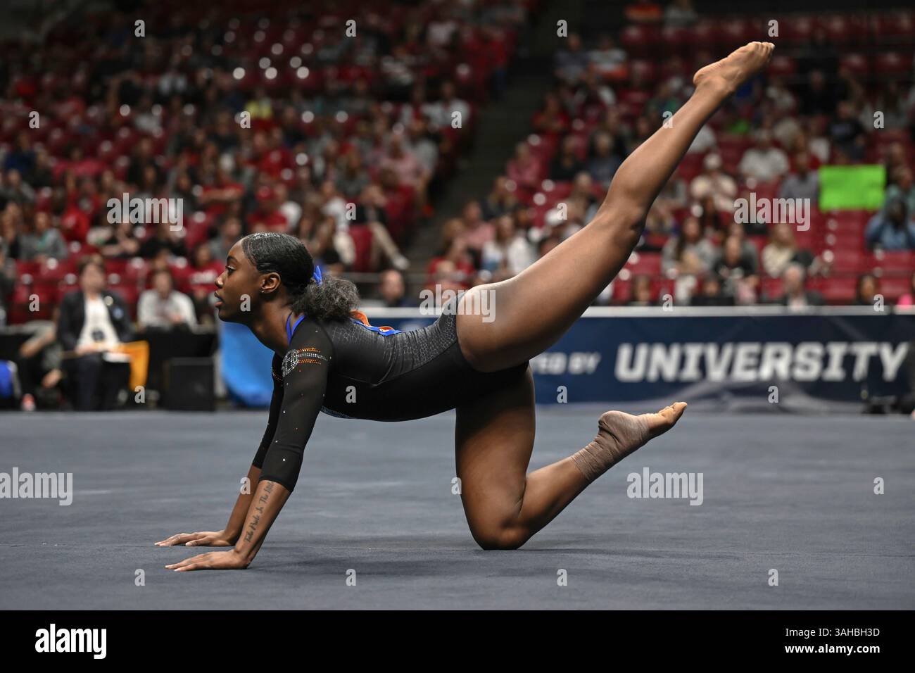 April 6, 2025, Tuscaloosa, Alabama, US: TAYLOR CLARK competes on the ...