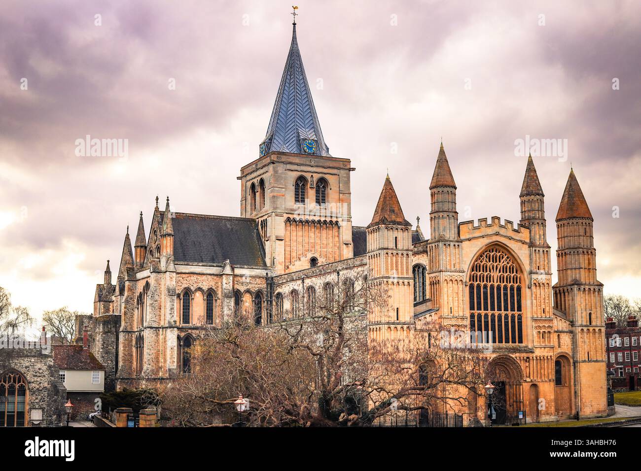 Rochester Cathedral (the Cathedral Church of Christ and the Blessed ...