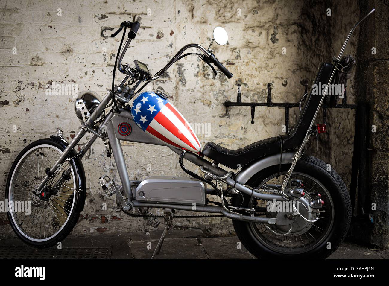 Unique ‘Easy Rider’ Captain America e-bike electric bicycle in a ...