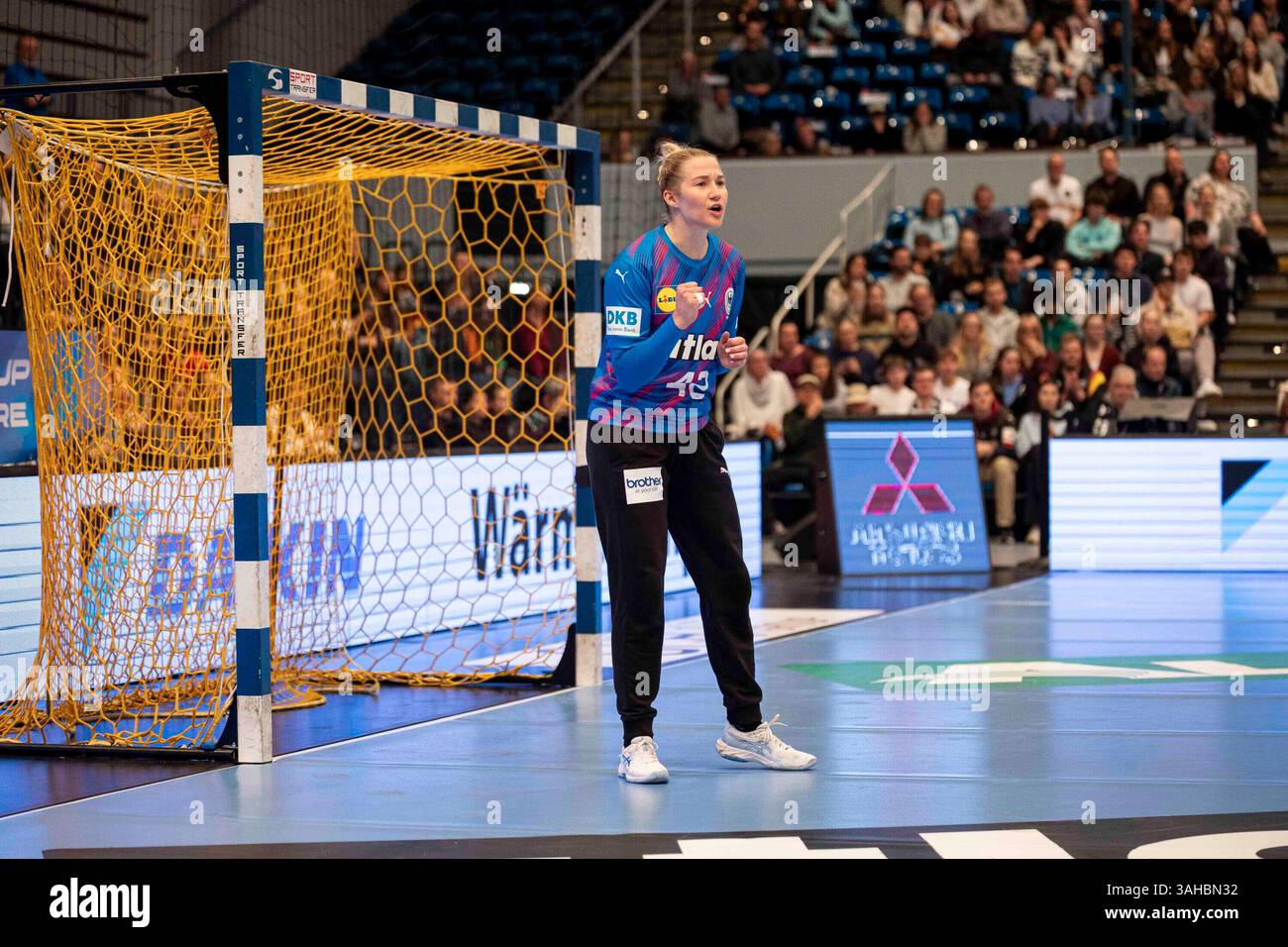 Frauen Handball L?nderspiel Deutschland gegen D?nemark 09.04.2025 in Hamburg. - Foto: Kenny ...