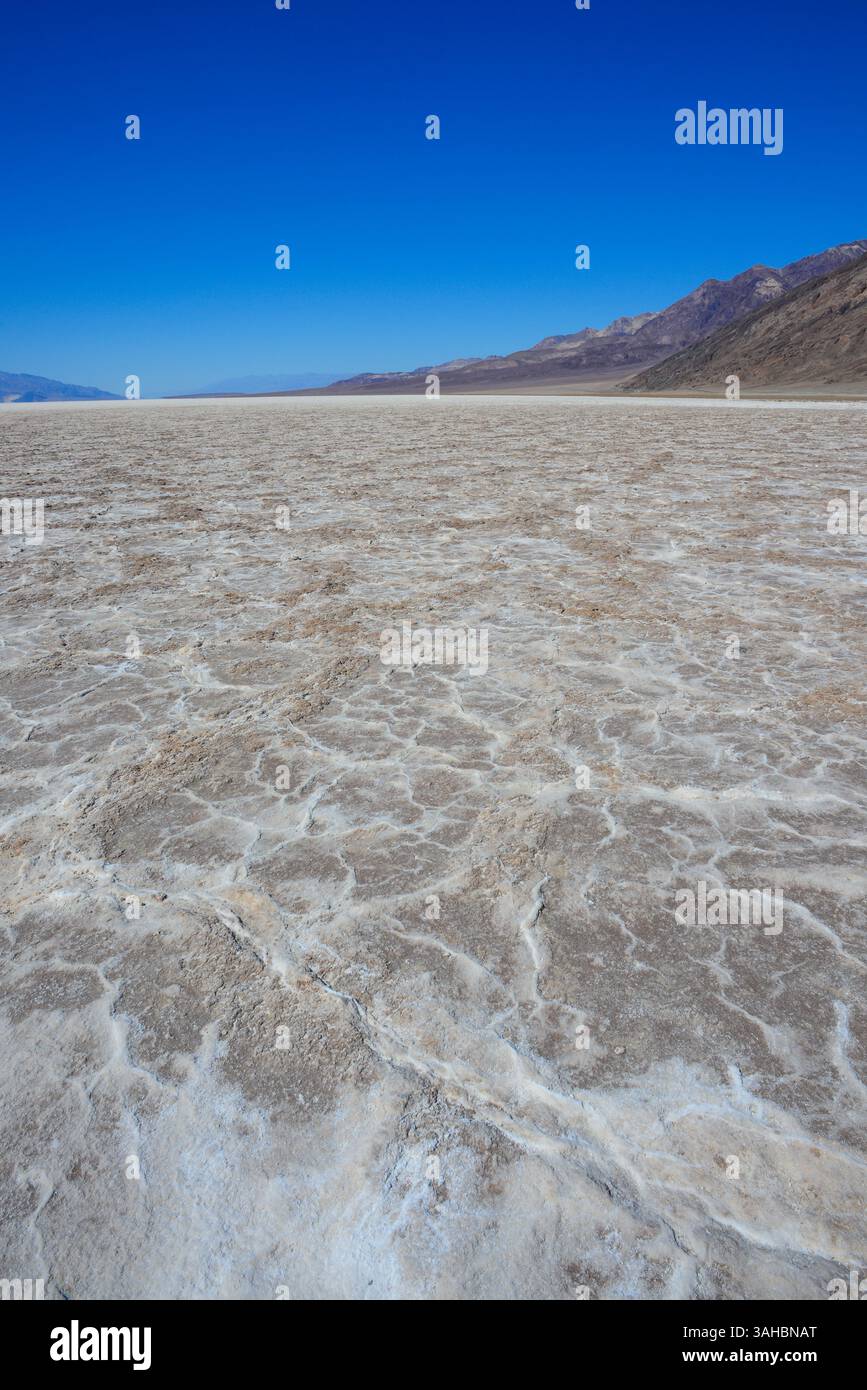 Cracked earth flats death valley national hi-res stock photography and ...