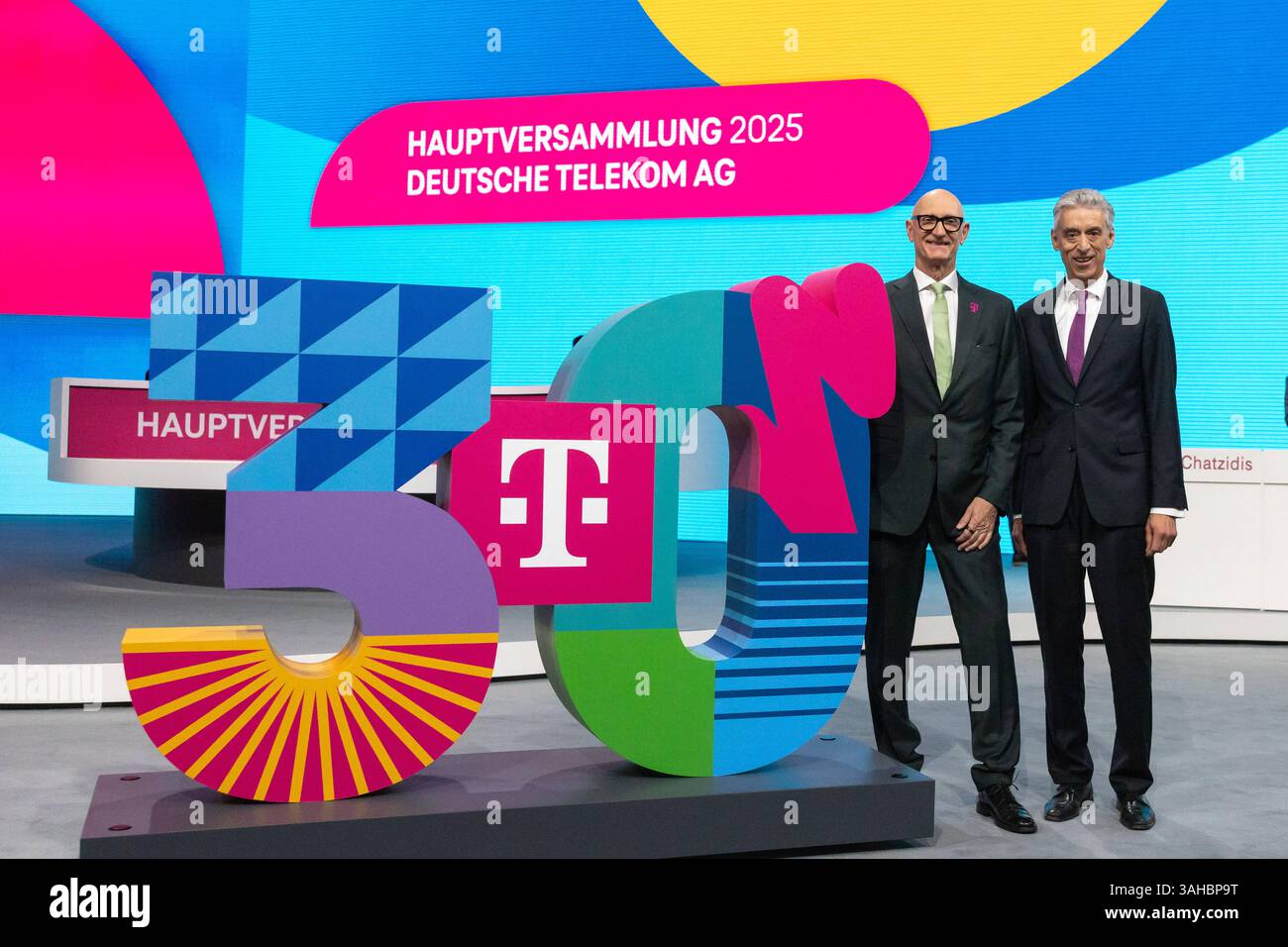 Deutsche Telekom Hauptversammlung in Bonn - 09.04.2025 ...