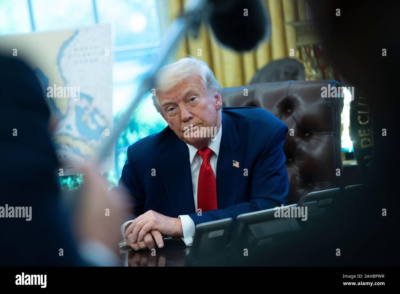 United States President Donald J Trump signs executive orders ...