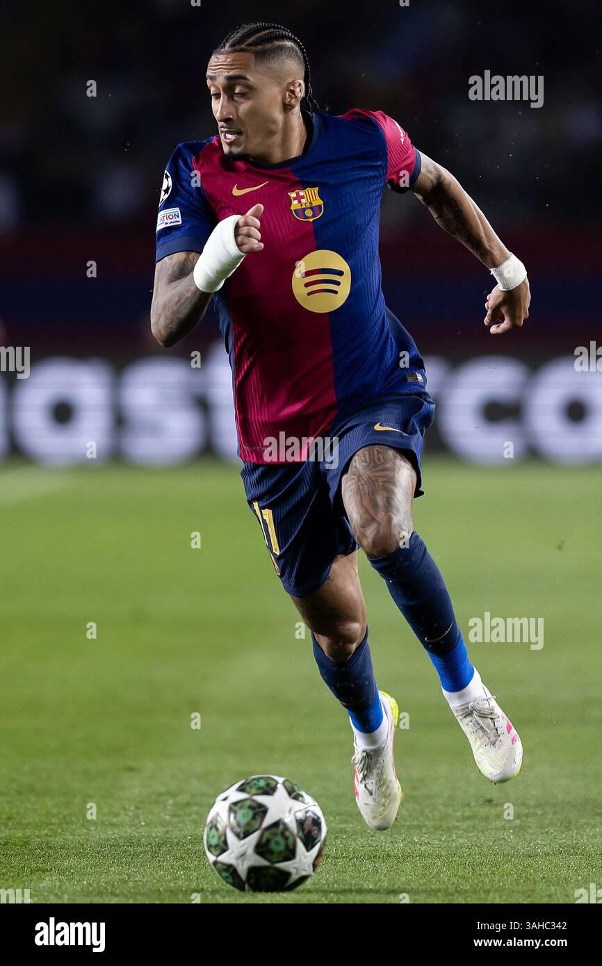 Barcelona, Germany. 09th Apr, 2025. Fussball UEFA Champions League ...