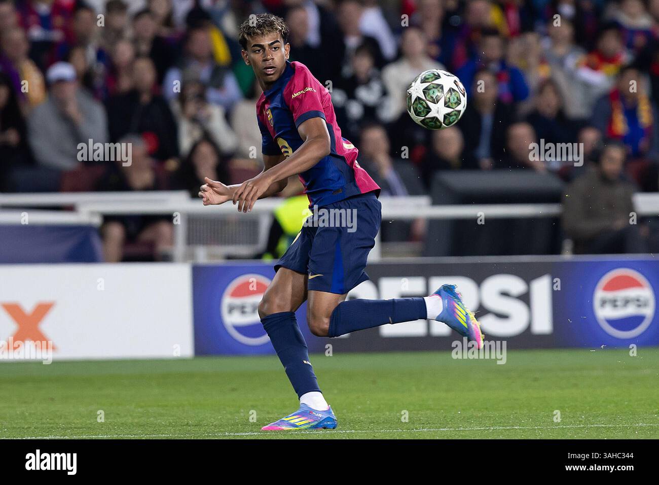 Barcelona, Germany. 09th Apr, 2025. Fussball UEFA Champions League ...