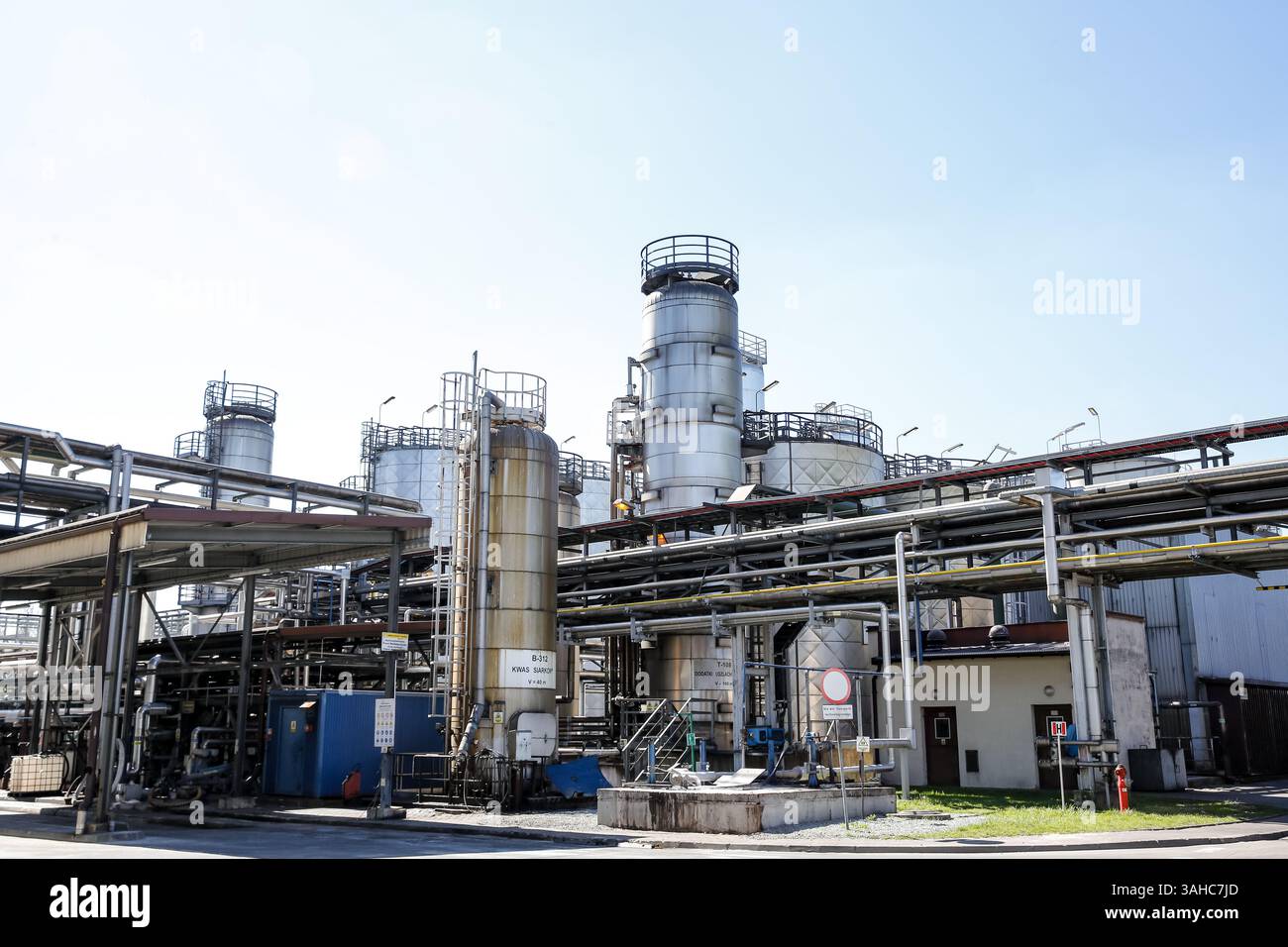 Refinery is seen during the JOINT PATROL-25 exercise, the National ...