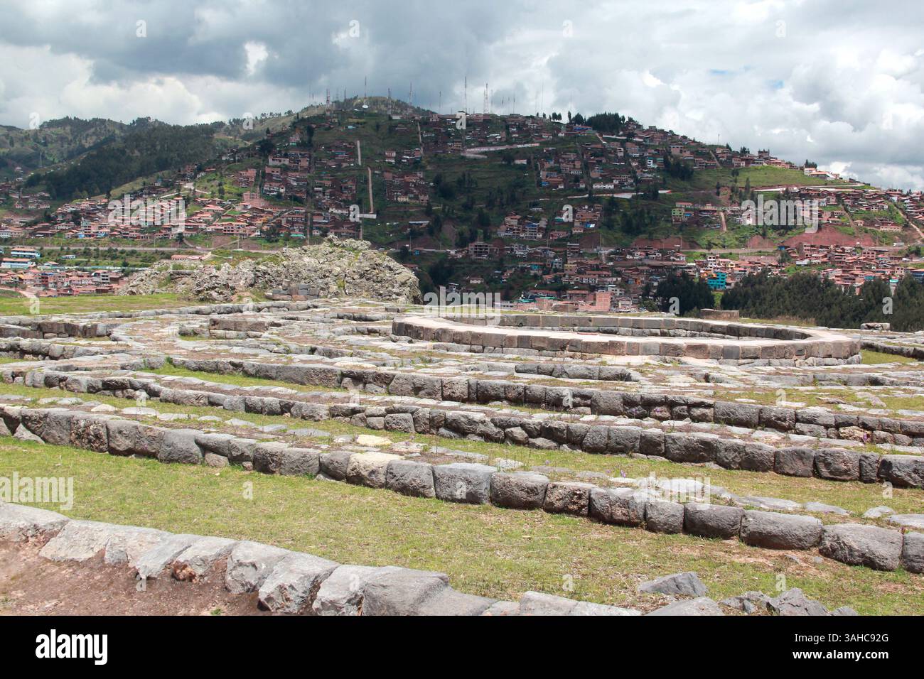 Sacsayhuaman, is a citadel on the northern outskirts of the city of ...
