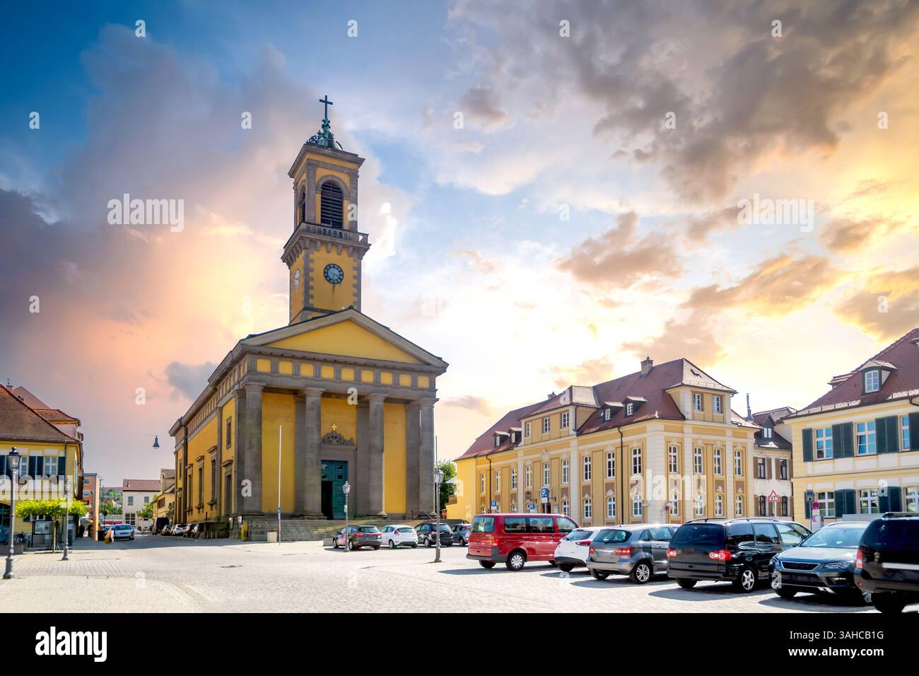 Old city of Ansbach, Germany Stock Photo - Alamy
