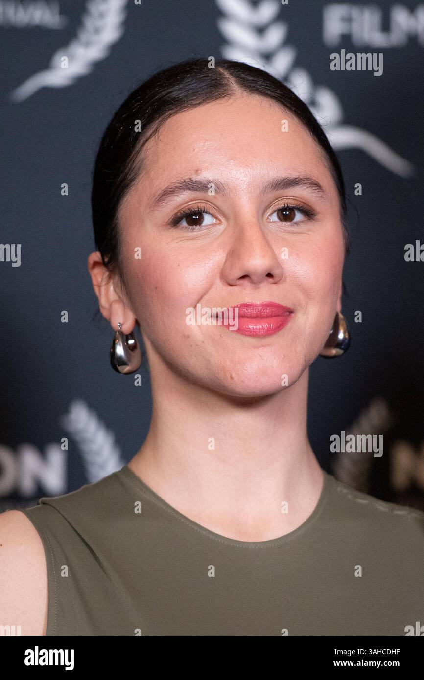 Anaide Rozam attending the Nikon Film Award Ceremony at the Grand Rex ...