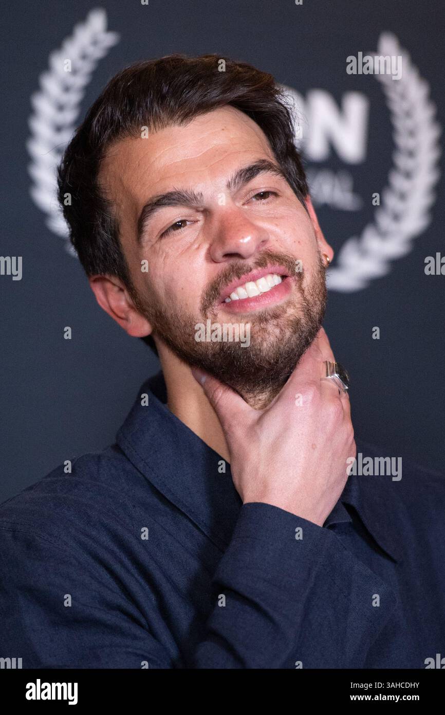 Paris, France. 09th Apr, 2025. Julien Carpentier attending the Nikon ...