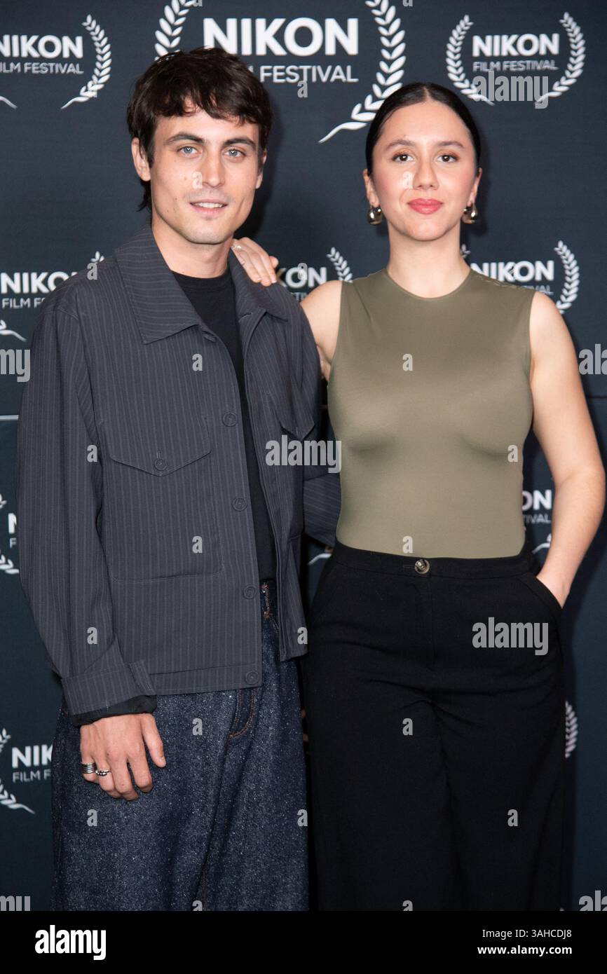 Paris, France. 09th Apr, 2025. Julien De Saint Jean and Anaide Rozam ...