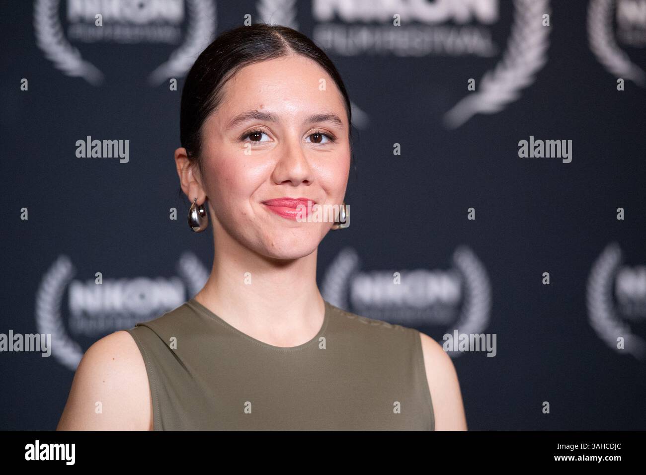 Paris, France. 09th Apr, 2025. Anaide Rozam attending the Nikon Film ...