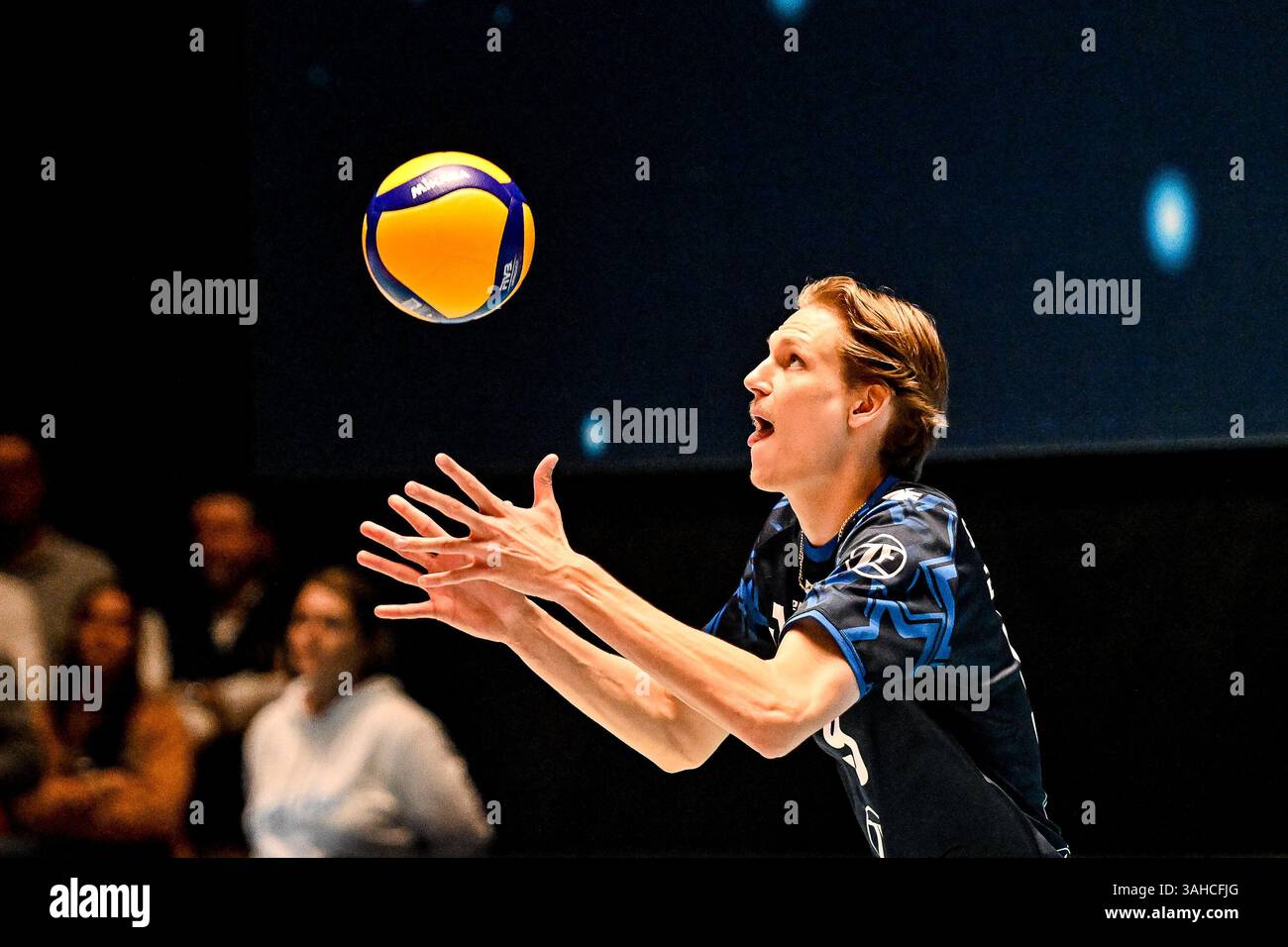 09.04.2025, Spacetech Arena, Friedrichshafen, GER, VBL, VfB Friedrichshafen vs SVG L?neburg, im ...