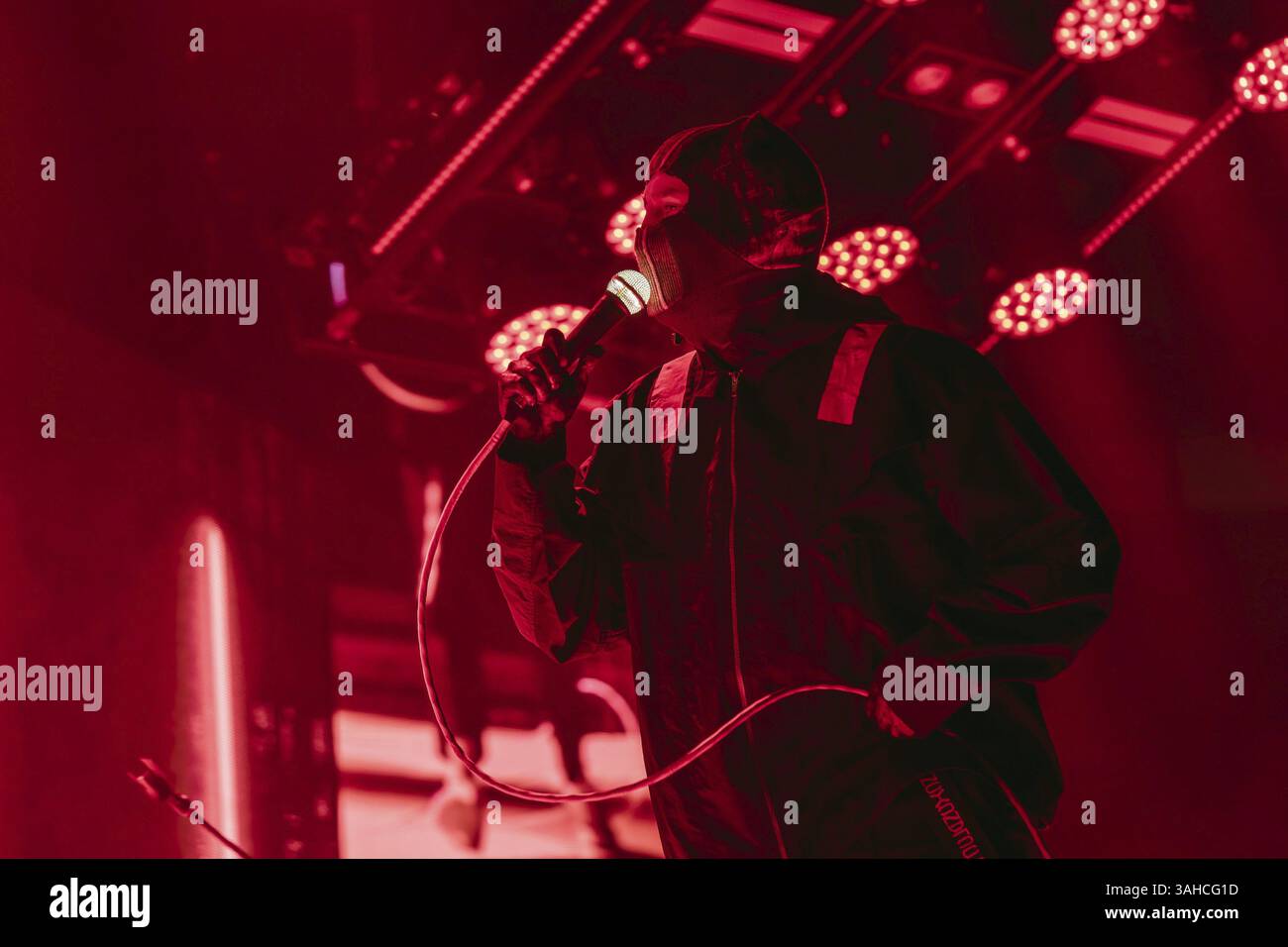 Tyler Joseph, lead singer of Twenty One Pilots live on The Clancy World ...