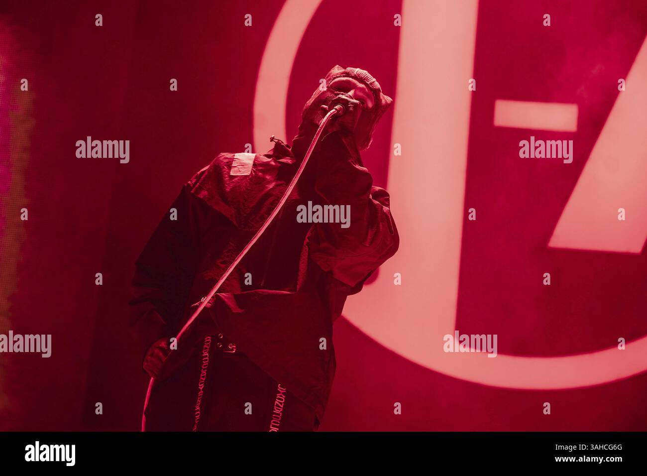 Tyler Joseph, lead singer of Twenty One Pilots live on The Clancy World ...