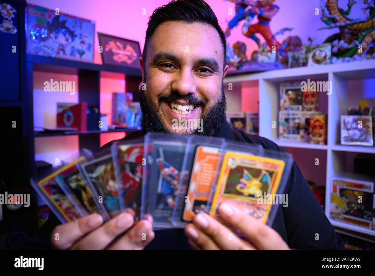 Sydney, Australia. 09th Apr, 2025. Asif Mir poses for a photograph with ...