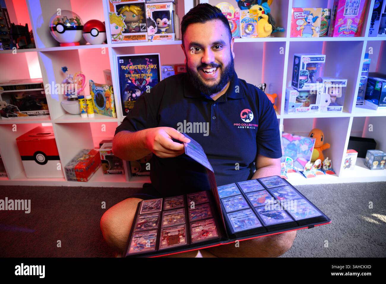 Sydney, Australia. 09th Apr, 2025. Asif Mir poses for a photograph with ...