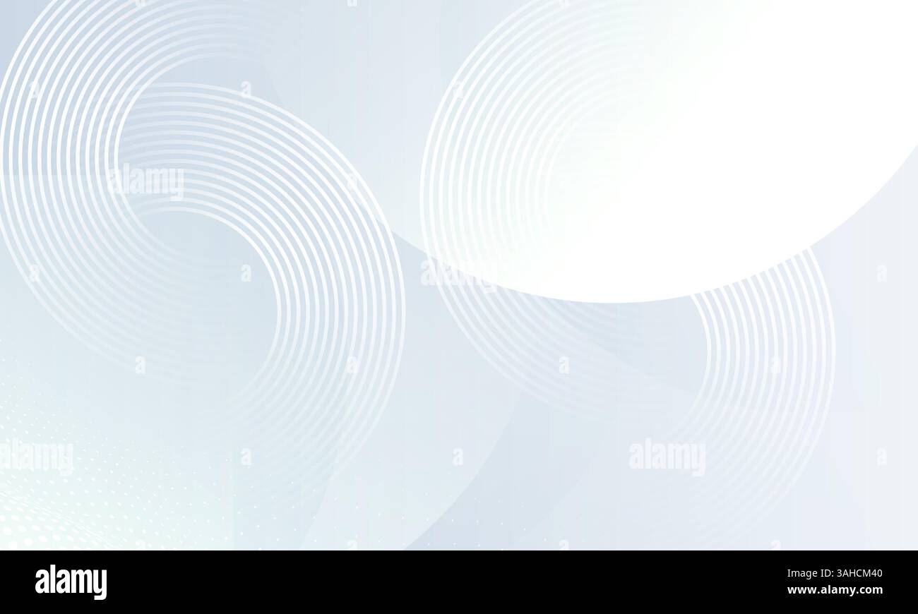 Abstract white background. Minimal geometric white light background ...