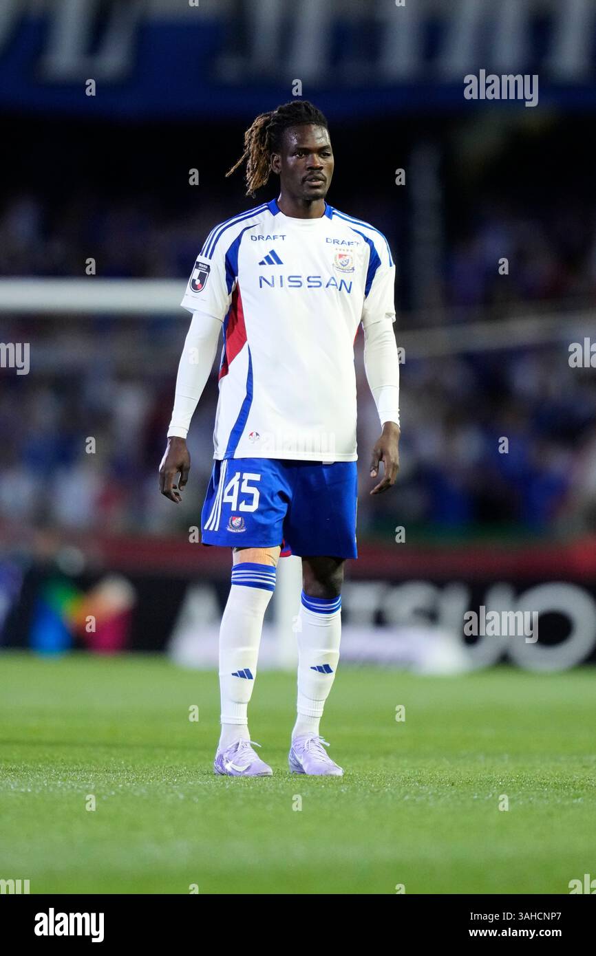 Jean Claude (F. Marinos), APRIL 9, 2025 - Football / Soccer : 2025 J1 League match between ...