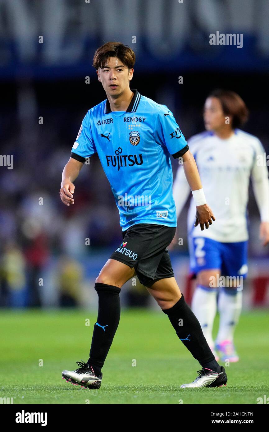 Yuto Ozeki (Frontale), APRIL 9, 2025 - Football / Soccer : 2025 J1 ...