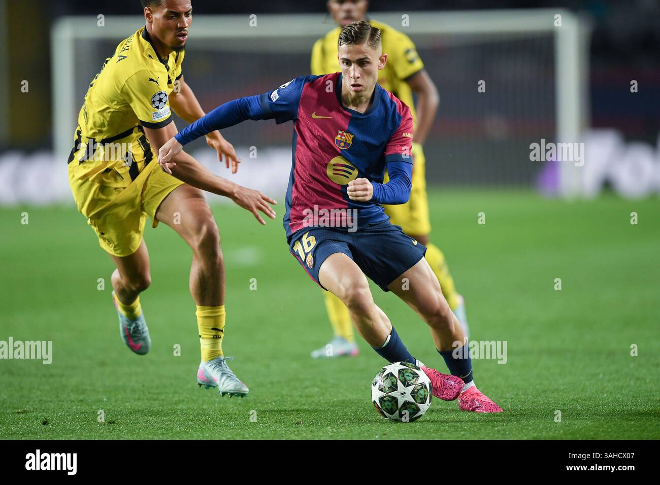 Barcelona, Esp. 09th Apr, 2025. FC BARCELONA vs BORUSSIA DORMUND April ...