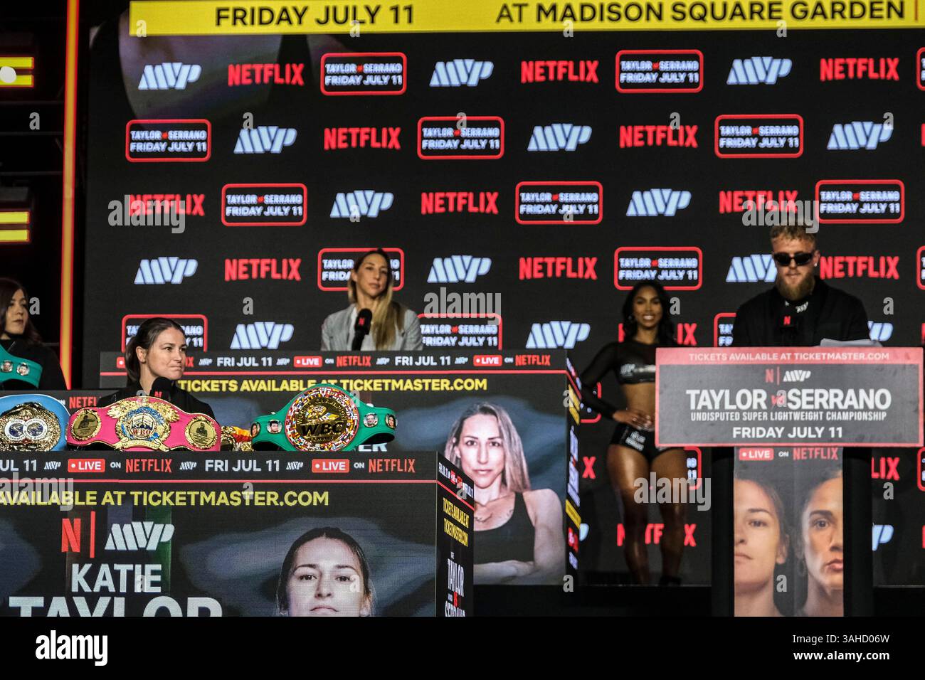 Nyc, New York, USA. 9th Apr, 2025. MVP Promotions head Jake Paul ...