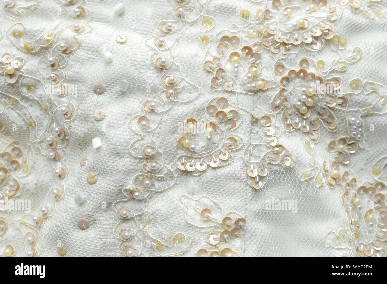 Embroidery on satin hi-res stock photography and images - Alamy