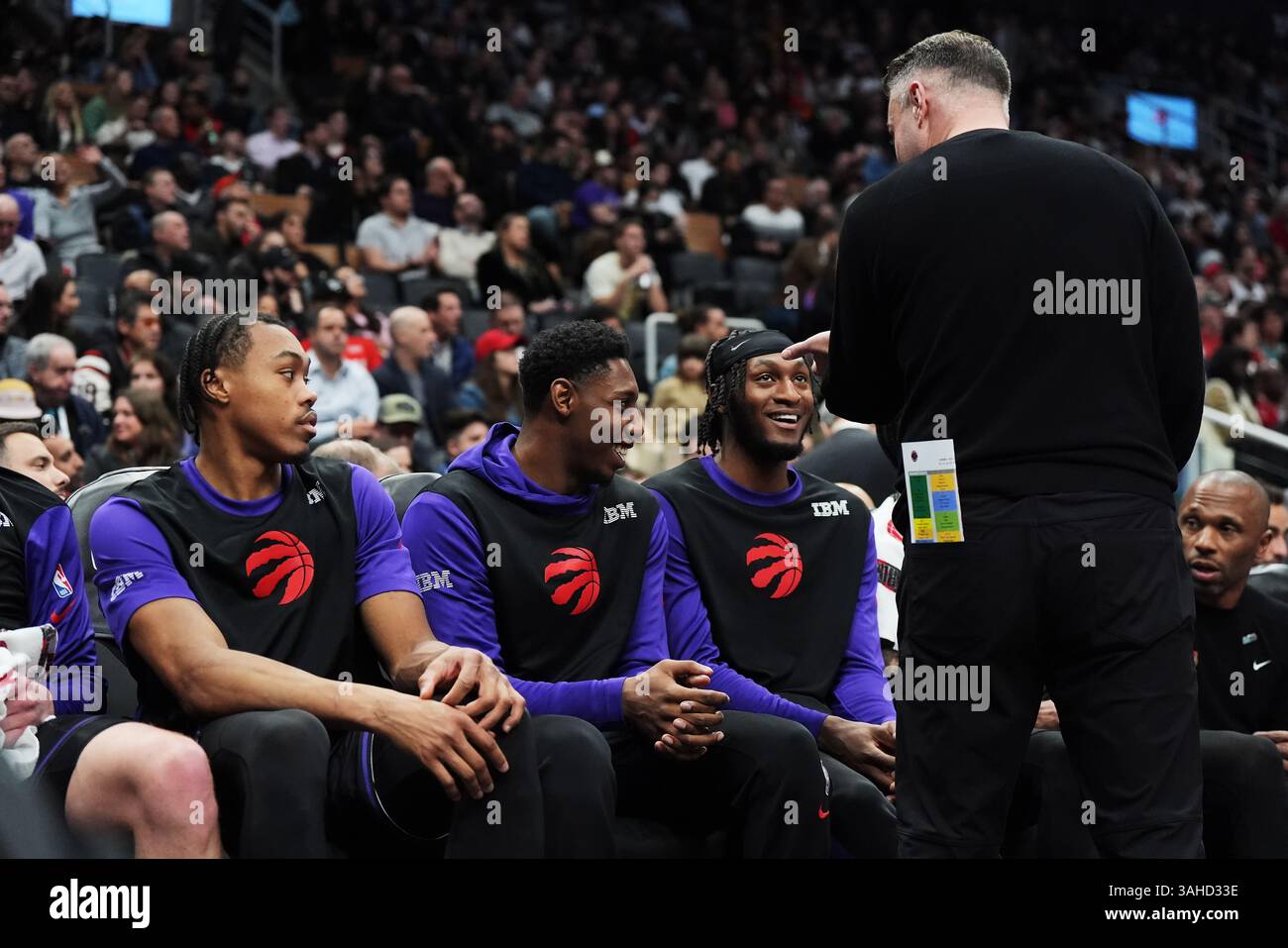 Toronto, Canada. 09th Apr, 2025. Toronto Raptors head coach Darko ...
