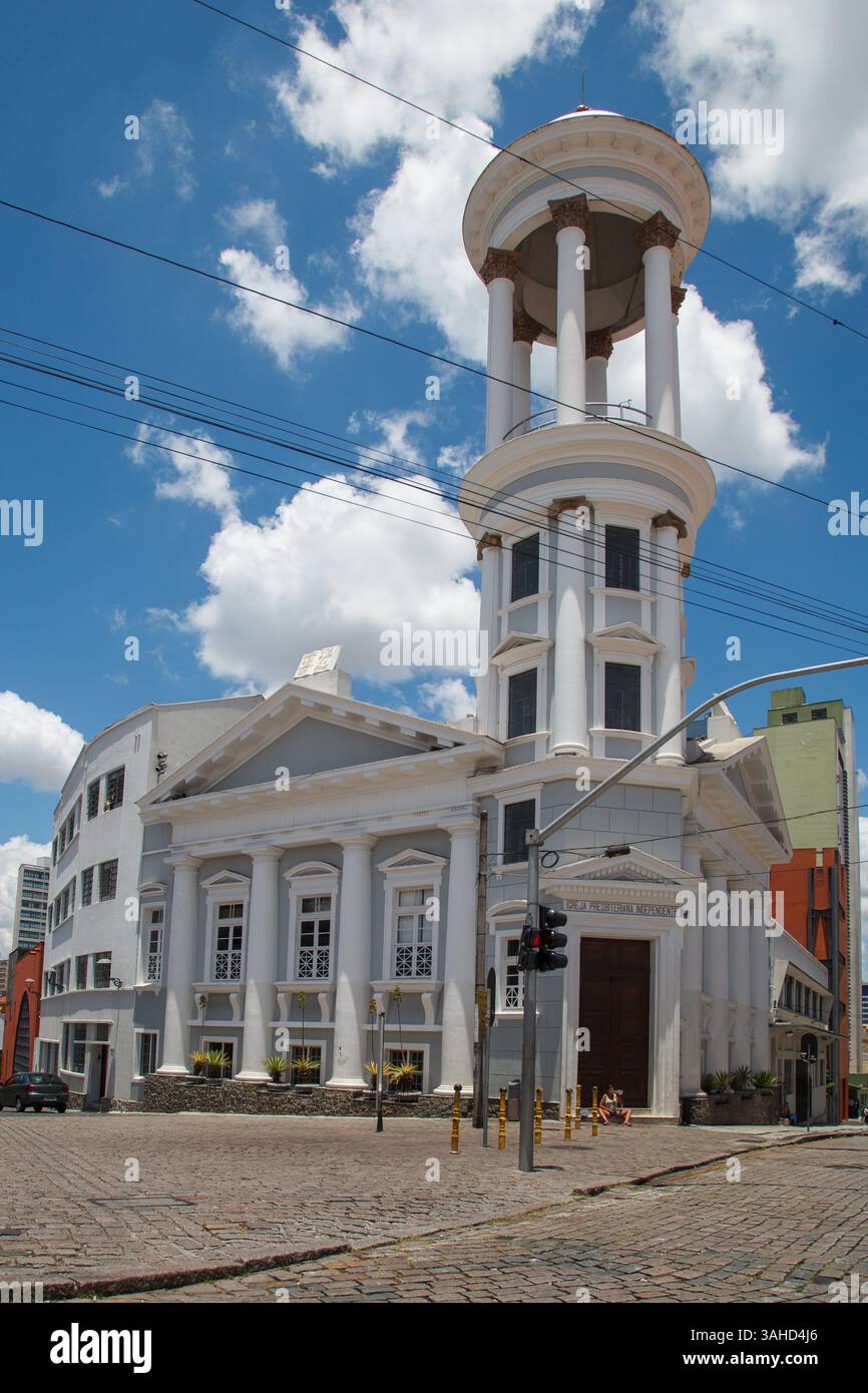 The Historical building in downtown Curitiba, capital of Paraná, Brazil ...