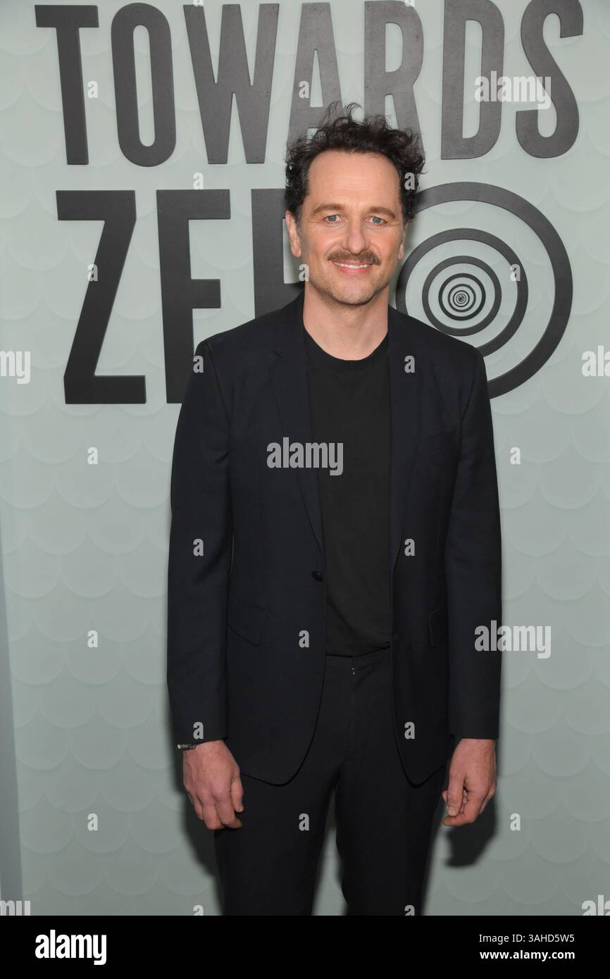 New York, USA. 09th Apr, 2025. Matthew Rhys attends Agatha Christie's ...