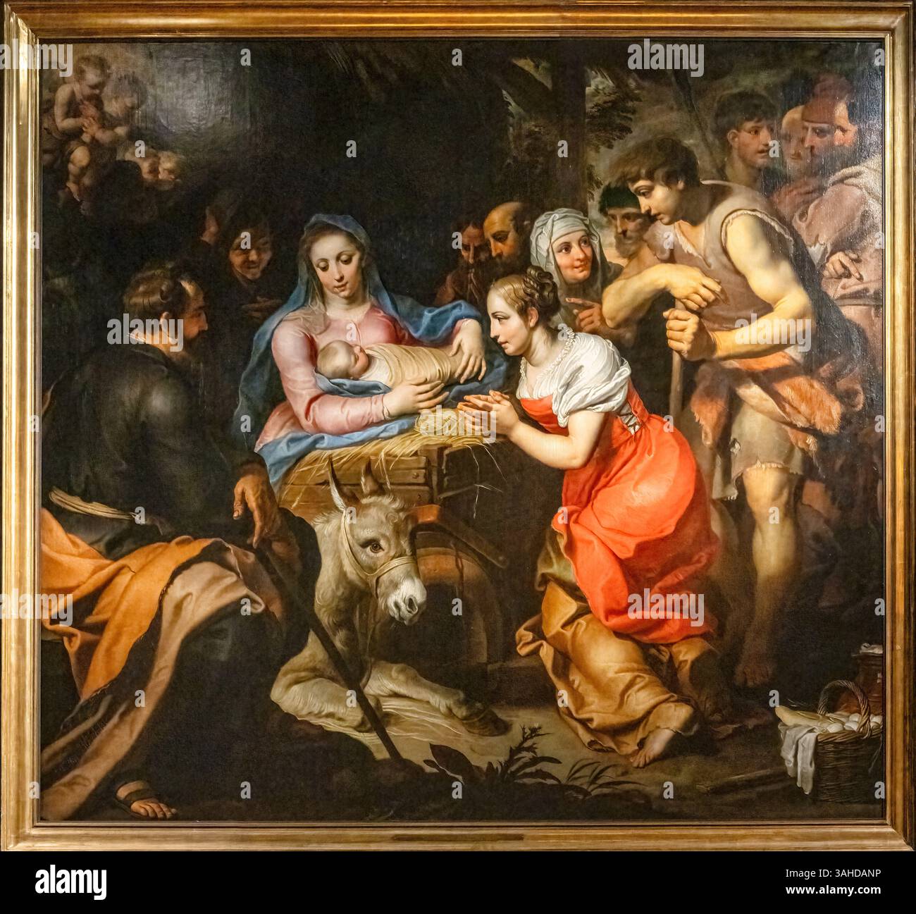 Adoration of the Shepherds painting by Gerard Seghers, (c. 17 March ...