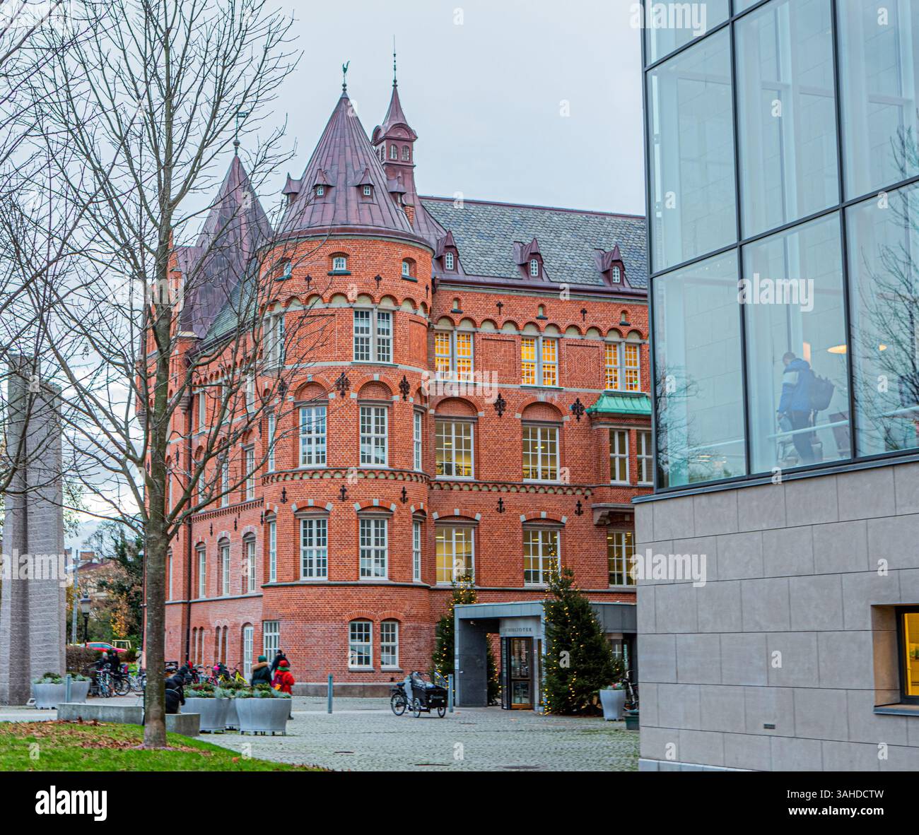 Town library in Malmo, Sweden Stock Photo - Alamy