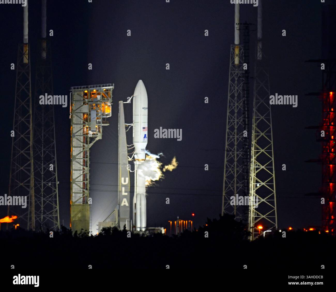 Heavy clouds and high winds at the launch complex forced ULA Managers ...