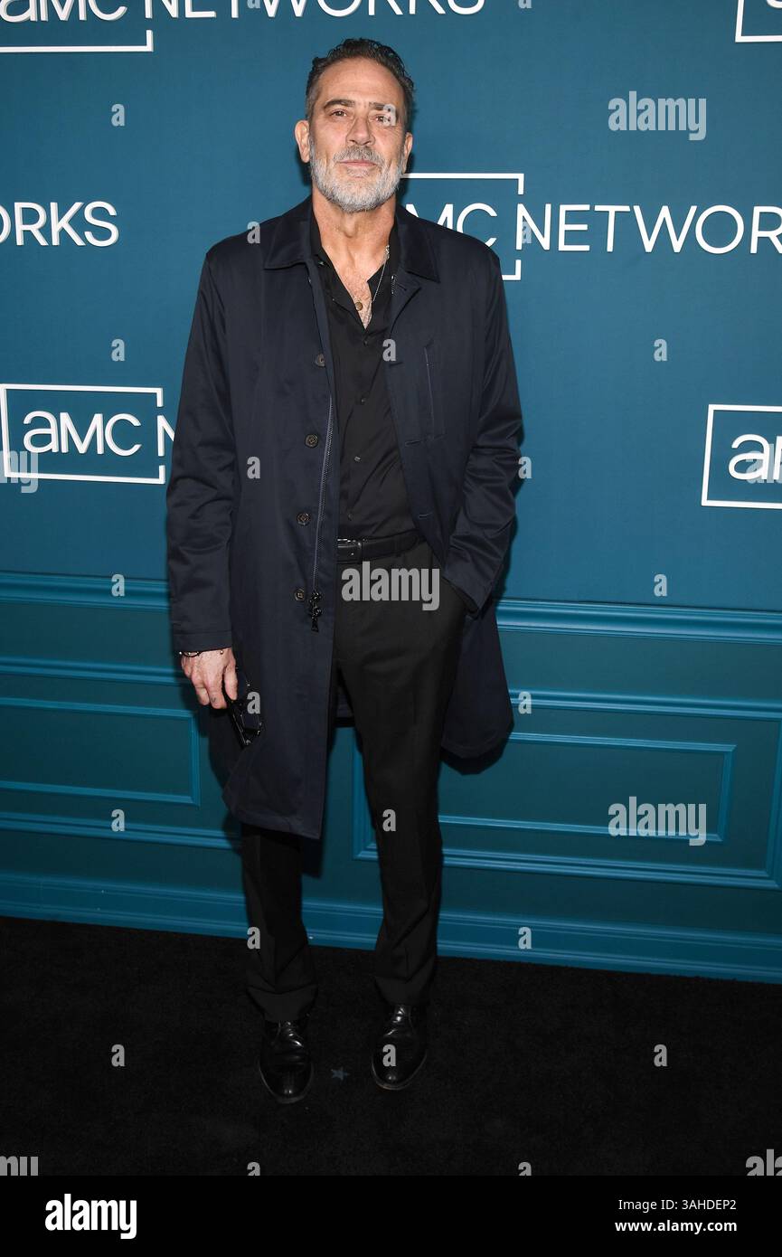 New York, USA. 09th Apr, 2025. Jeffrey Dean Morgan attends the AMC ...